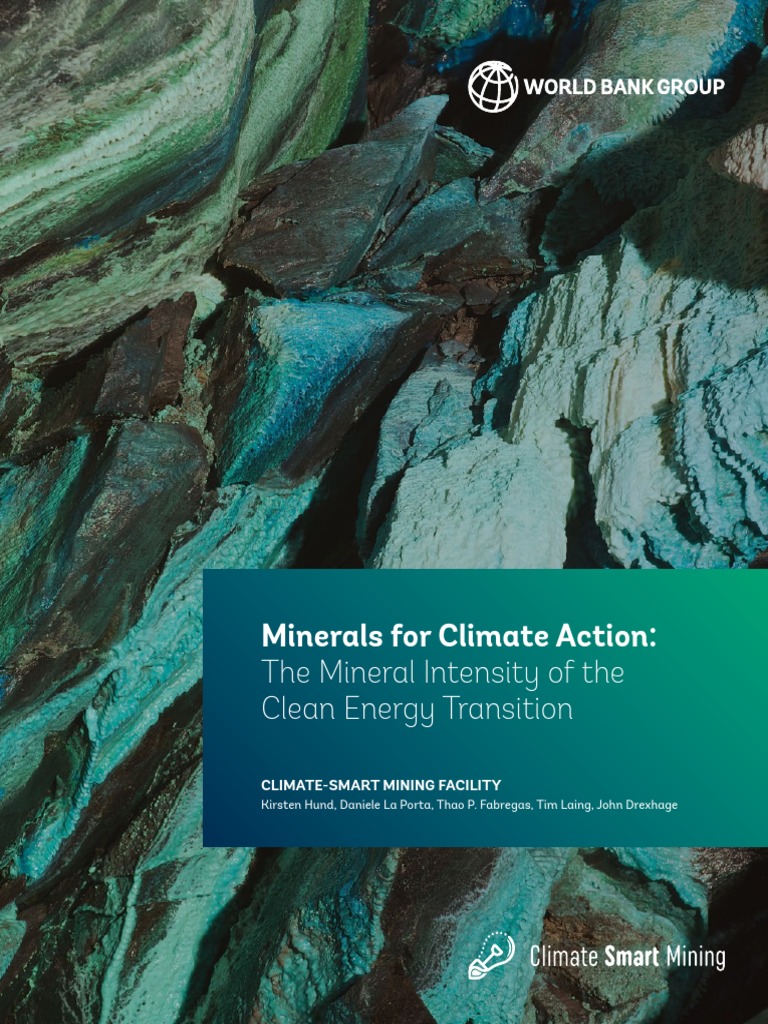 Minerals For Climate Action:: The Mineral Intensity of The Clean Energy ...