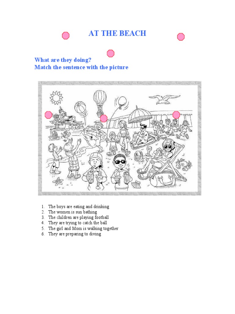 A Day at the Beach: Observing Activities Through Pictures and ...