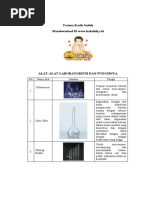 100 Alat-Alat Laboratorium No Alat Fungsi | PDF