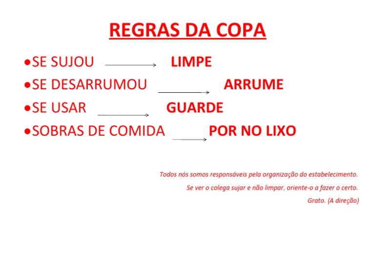 Regras Da Copa | PDF
