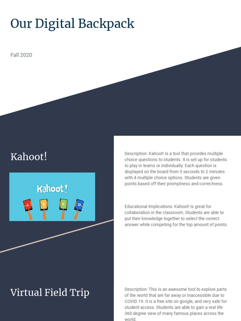 Digital Backpack | PDF