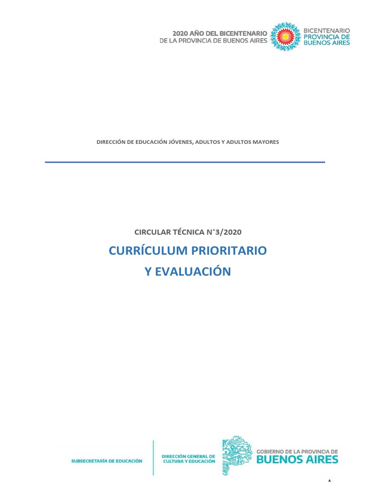 SSE - ADULTOS y ECE - Circular Técnica 3 Oct 2020 - Final PDF | PDF ...