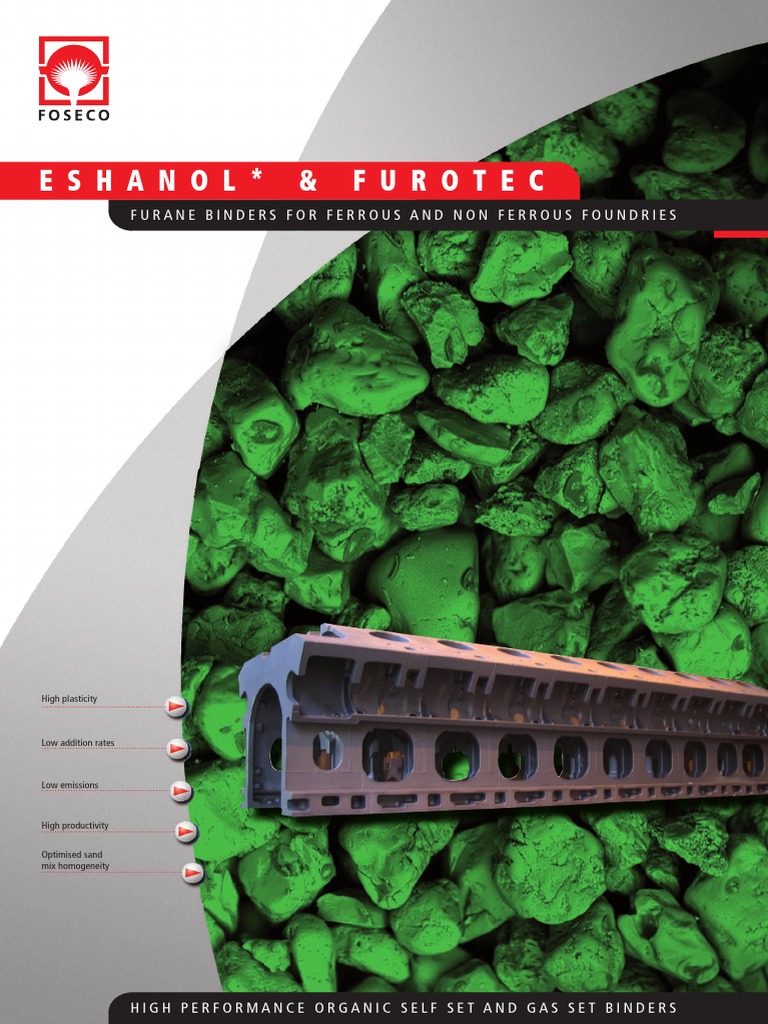 ESHANOL & FUROTEC (E) Final | PDF | Foundry | Casting (Metalworking)