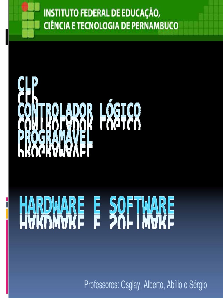 CLP Hardware PDF | PDF | Controlador lógico programável | Eletrônicos