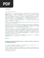 Recibo Notarial | PDF