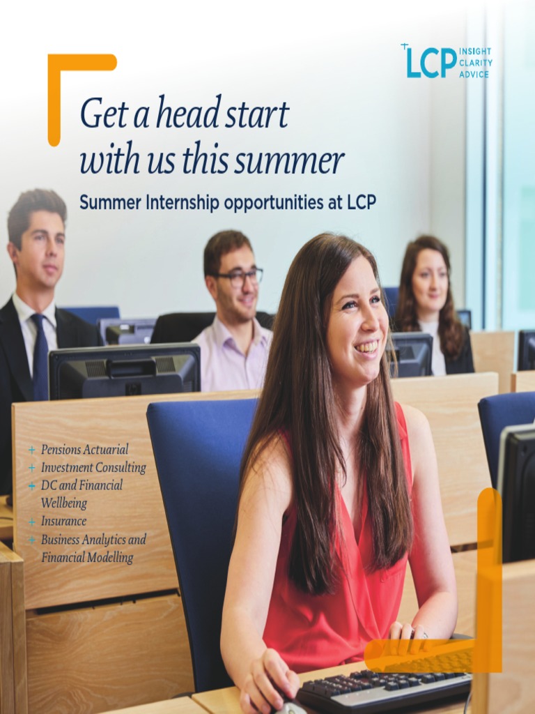 LCP Summer Internship Brochure 2019 | PDF | Actuarial Science | Limited ...