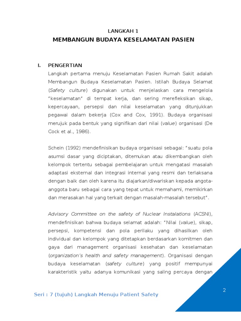 Step 1 To Patient Safety Pdf