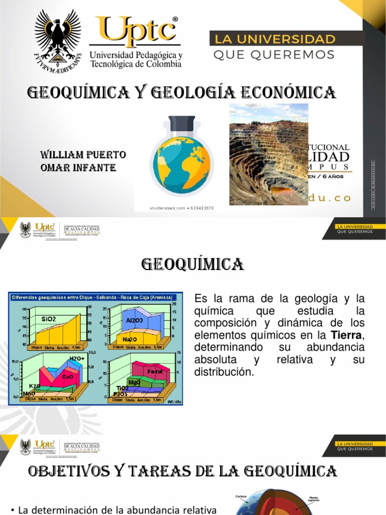 Geoquimica y Geologia Eco.2 | PDF | Geoquímica | Geología económica