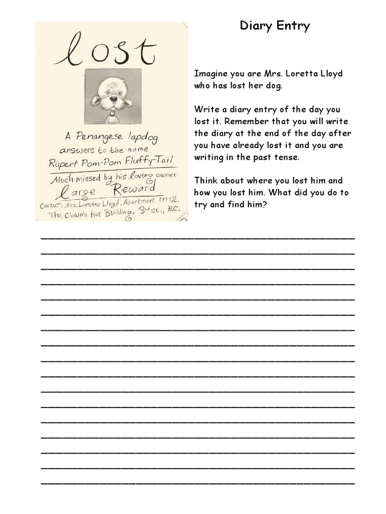 Diary Task | PDF | General Fiction