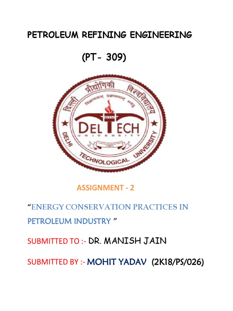 Assignment 2 Petroleum PDF | PDF | Efficient Energy Use | Cogeneration
