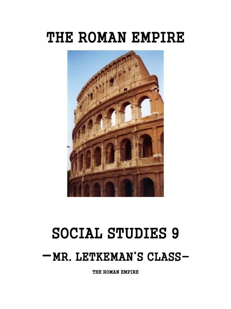 Roman Empire Unit Outline | PDF