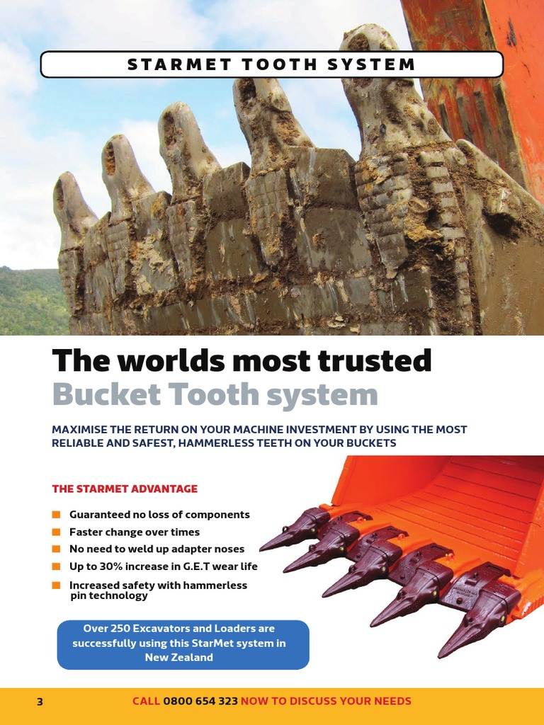 StarMet Tooth System | PDF | Welding | Construction
