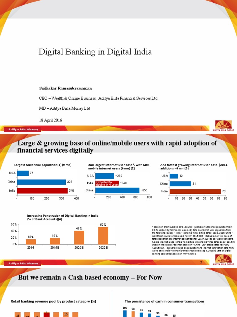Digital Banking in Digital India | PDF | Banks | Banking