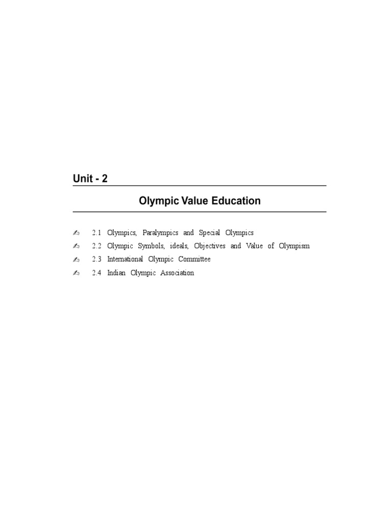 11 Physical Education Study Material Session 2020 2021 Chapter 2 | PDF ...