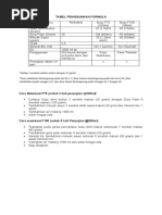 Cara Membuat F75 Dan F100 Dan Perbedaan | PDF