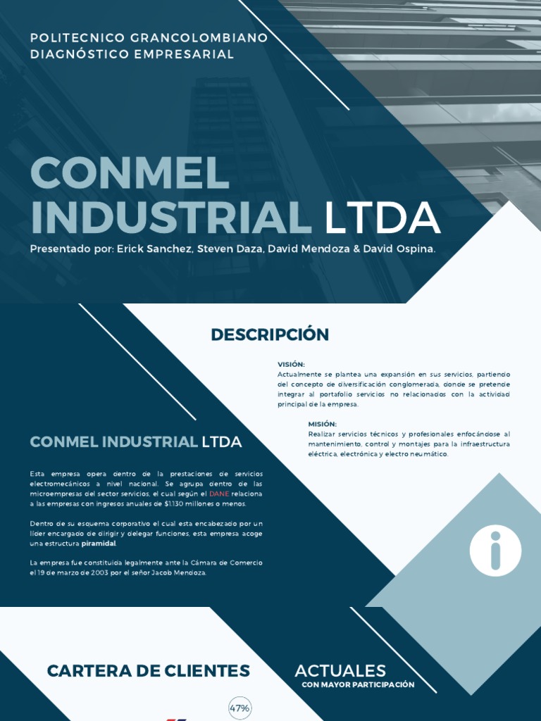 Conmel Industrial Ltda (Diagnostrico Empresarial-Primera Entrega) | PDF ...