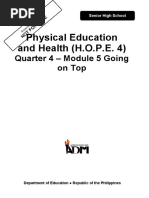 GRADE 12 MAPEH - HOPE 4 4th Quarter GMagat | PDF | Physical Fitness ...