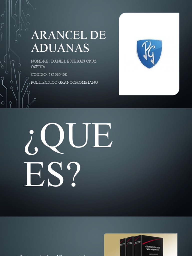 Comprendiendo la estructura y el propósito del Arancel de Aduanas | PDF | aduana | Arancel
