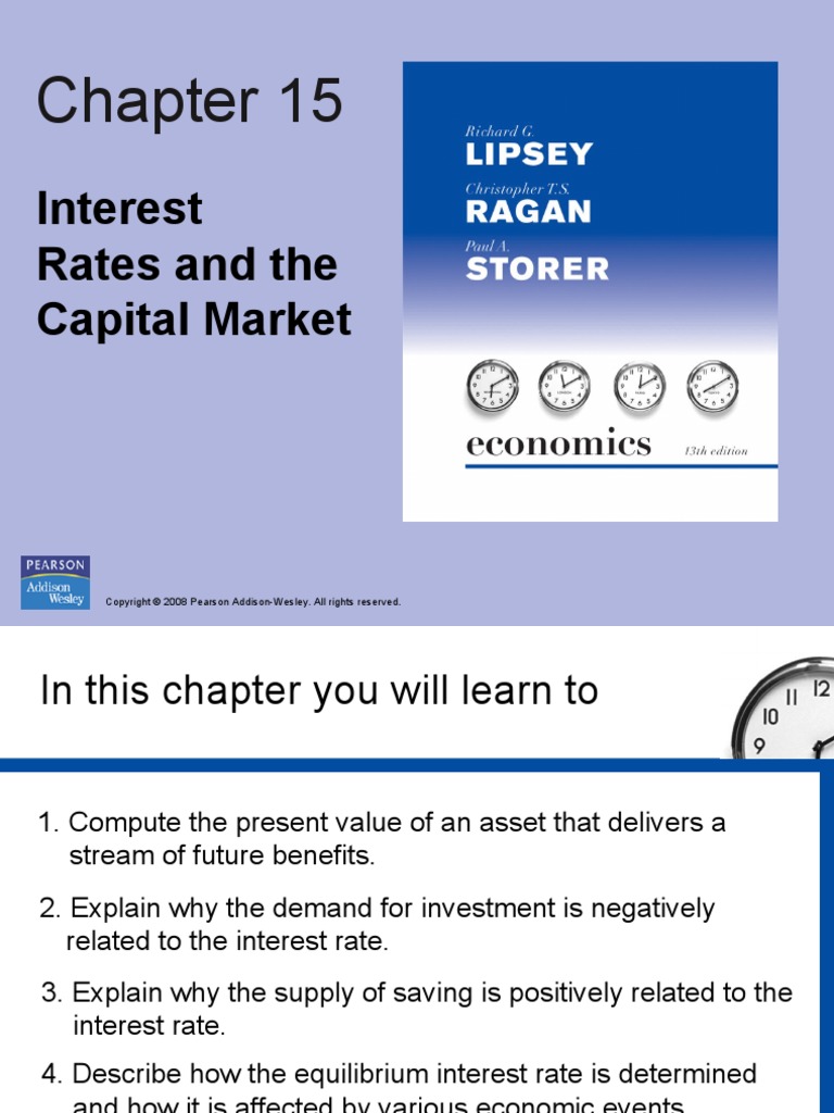 Interest Rates and The Capital Market | PDF