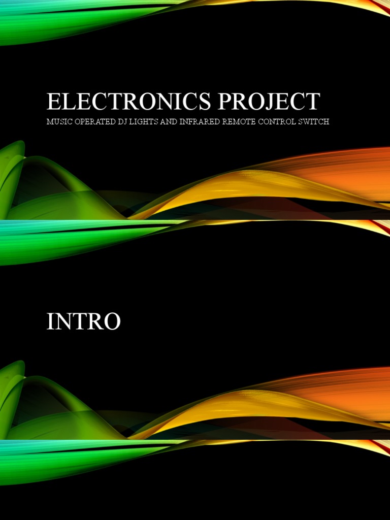 Final ELECTRONICS PROJECT | PDF