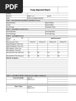 Pump Check Sheet | PDF | Pump | Pipe (Fluid Conveyance)