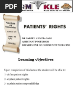 Ghana Health Service Patients Charter | PDF | Health Care | Patient