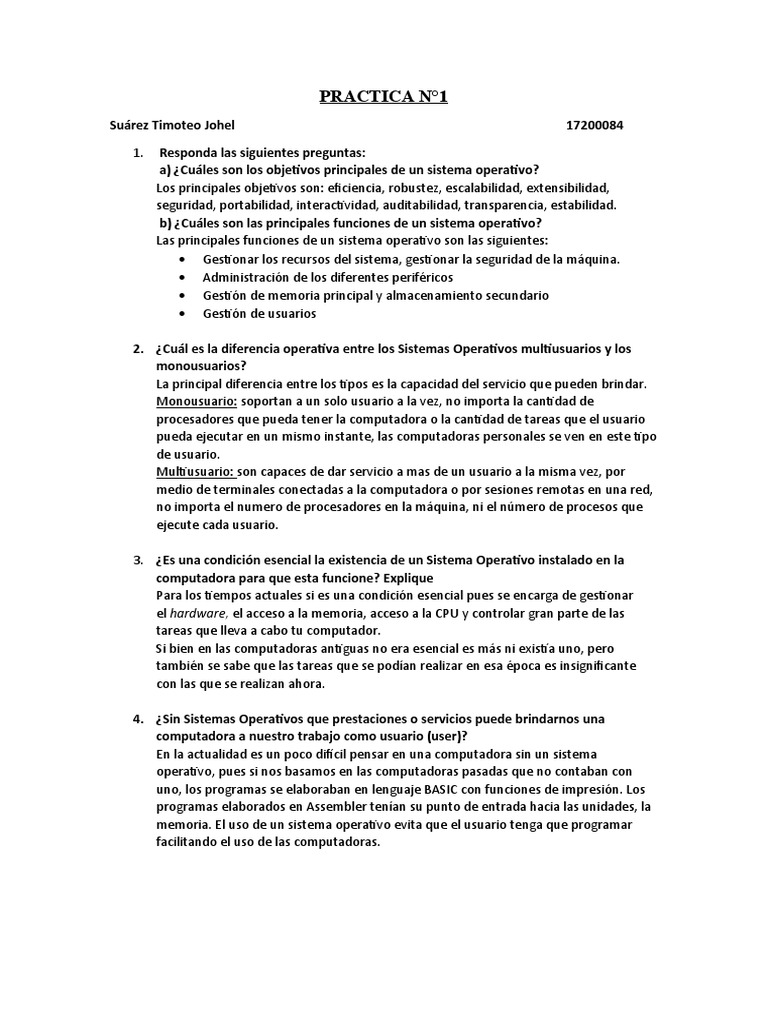 Practica N1 | PDF | Arranque | Dos