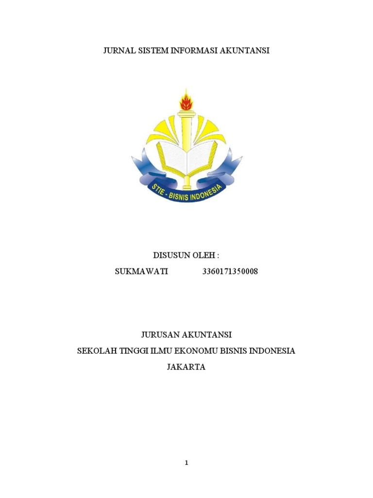 Jurnal SIA Uts | PDF | Bisnis