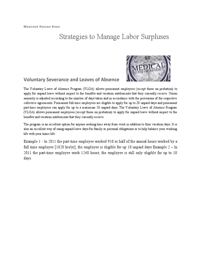 Booklet HRM HR Surplus Strategies | PDF