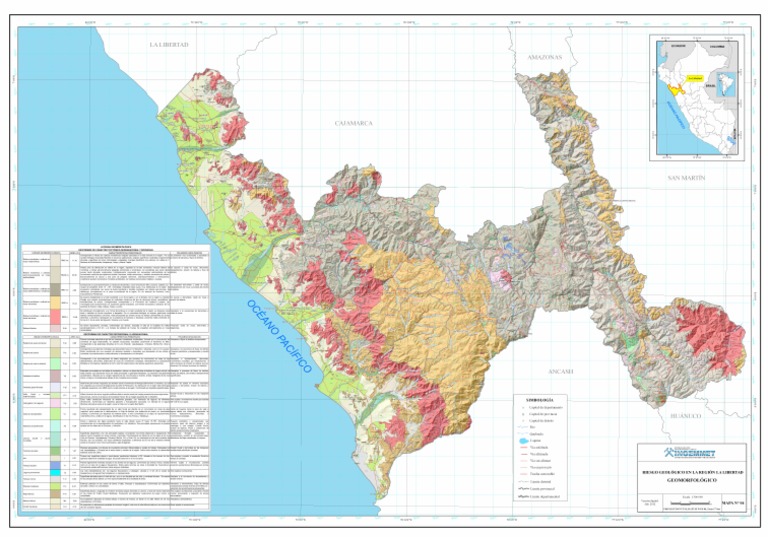 C050-Mapa 4 Geomorfologico | PDF