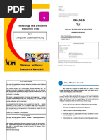 TLE-TE 9 - Q1 - W5 - Mod5 - ICT CSS | PDF | Random Access Memory | Computer Data Storage