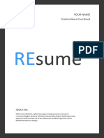 Yale SOM Resume Template | PDF | Titles | Educational Assessment And ...