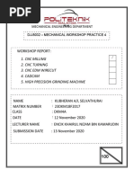 CNC Project Report | PDF | Numerical Control | Computer Aided Design