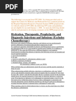 HII Coding Process Guide | PDF | Intravenous Therapy | Injection (Medicine)