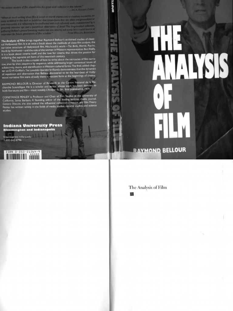 The Analysis of Film Raymond Bellour | PDF