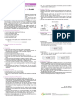 CaniV-4 Test Kit Instructions | PDF | Blood Plasma | Lyme Disease