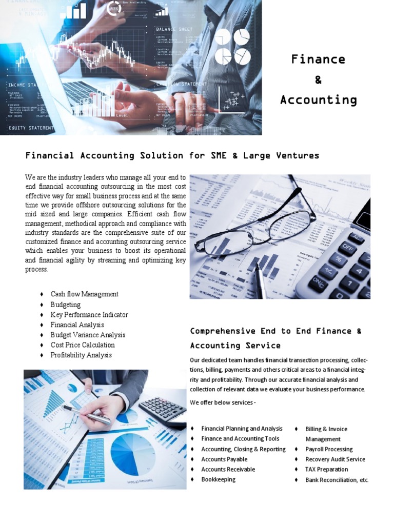 Finance &accounts BPO - Content PDF | PDF | Bookkeeping | Outsourcing