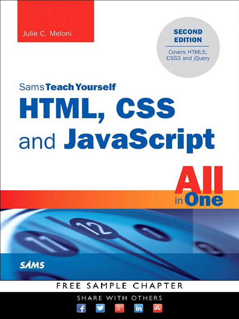 Sams Teach Yourself Html Css And Javascript 2nd Ed Plus Jquery Pdf 