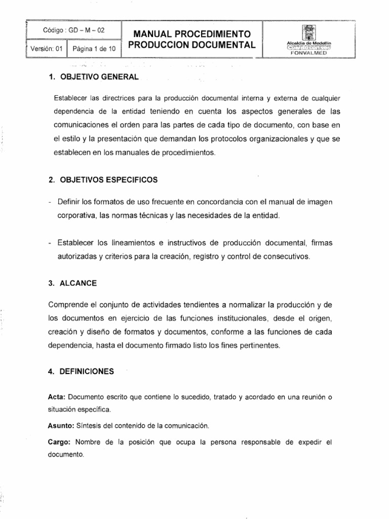 Manual Procedimiento Producción Documental PDF | PDF | Papel | Contabilidad
