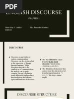 Discourse Competence | PDF | Linguistics | Communication