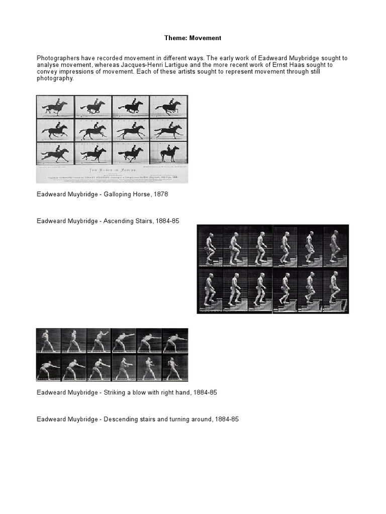 Theme: Movement | PDF | Time