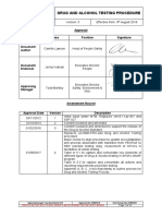 Alcohol Breath Test Record Form | PDF | Alcohol Abuse | Ethanol