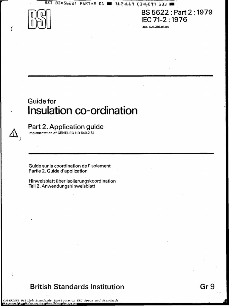 BS 5622-2 | PDF | Transformer | Capacitor