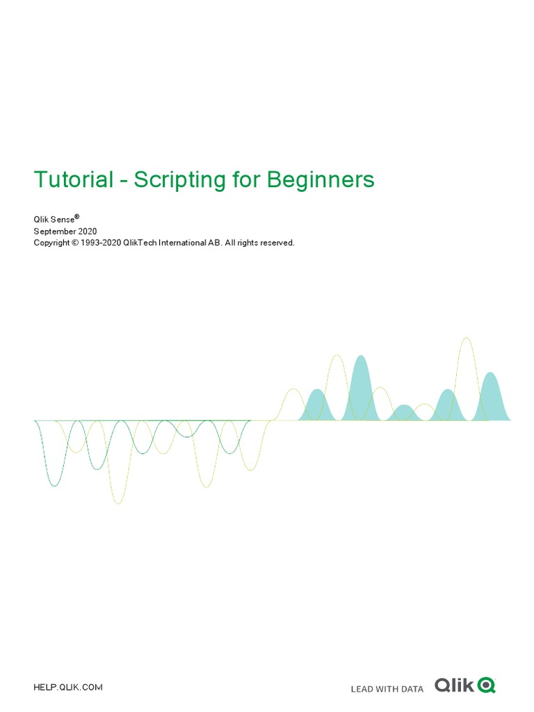 Tutorial - Scripting For Beginners: Qlik Sense September 2020 | PDF ...