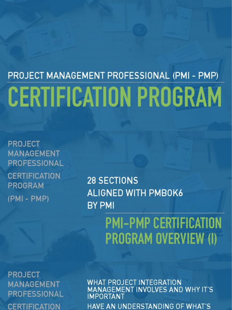 Project Management Professional (Pmi - PMP) : Certification Program | PDF