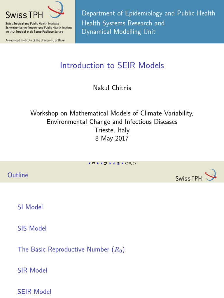 Introduction To SEIR Models | PDF | Mathematical And Quantitative Methods (Economics) | Teaching ...
