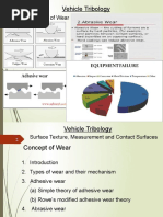 Types of Wear: Adhesive and Abrasive | PDF | Wear | Abrasive