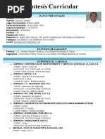 Bitacora de Horas de Servicio Del Conductor | PDF