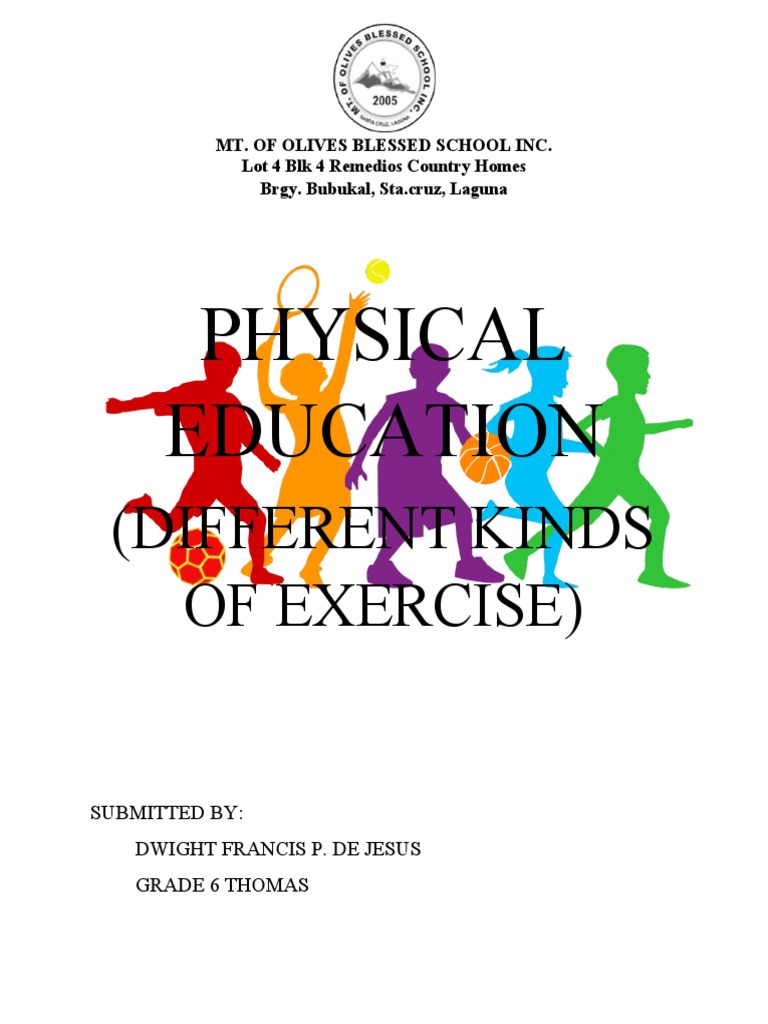 Physical Education: (Different Kinds of Exercise) | PDF