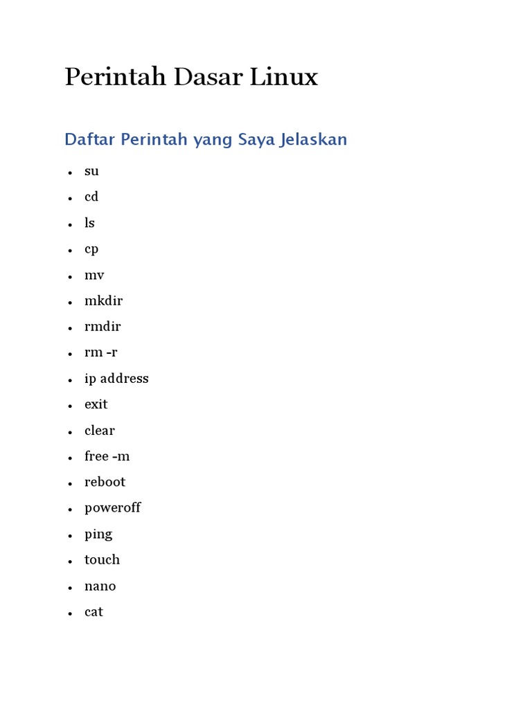 Belajar Debian 10 PDF | PDF